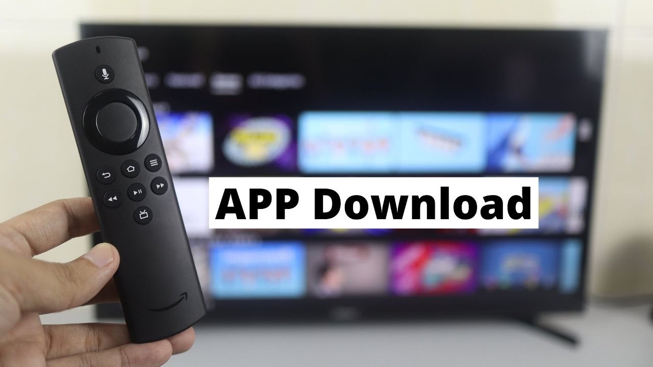 How to Install App in Amazon Fire TV Stick - YouTube