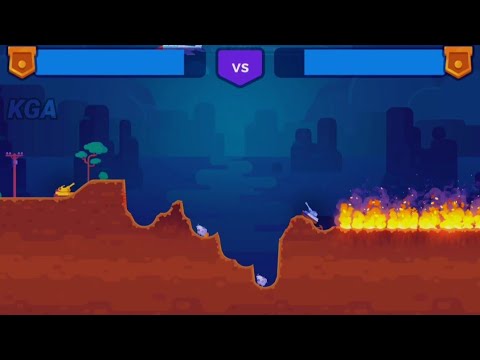 TANK KUNING VS TANK BIRU, GAMES ANAK-ANAK, Tank star. Cartoon Anak ...