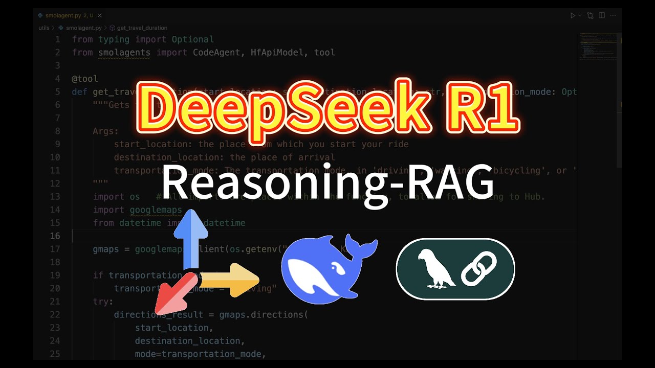 DeepSeek-R1-Reasoning-RAG - YouTube