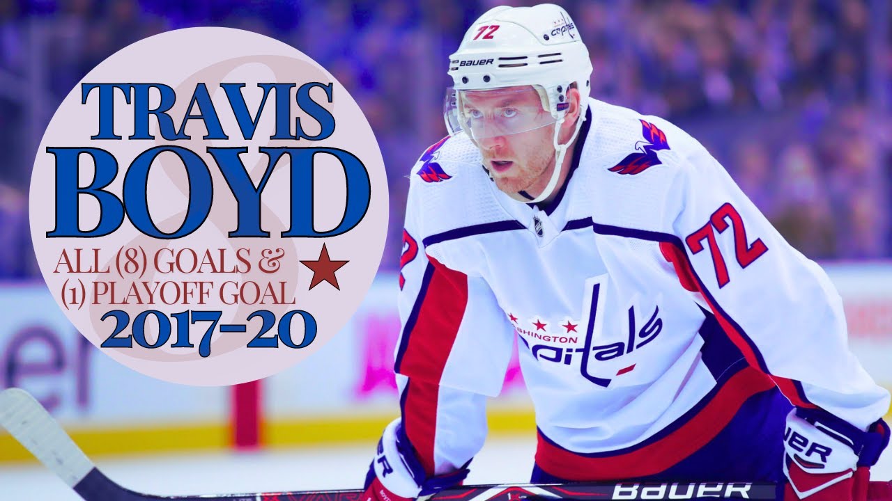 Travis Boyd ALL (8) Goals & (1) Playoff Goal as a Washington Capital 2017-20 | Capitals ...