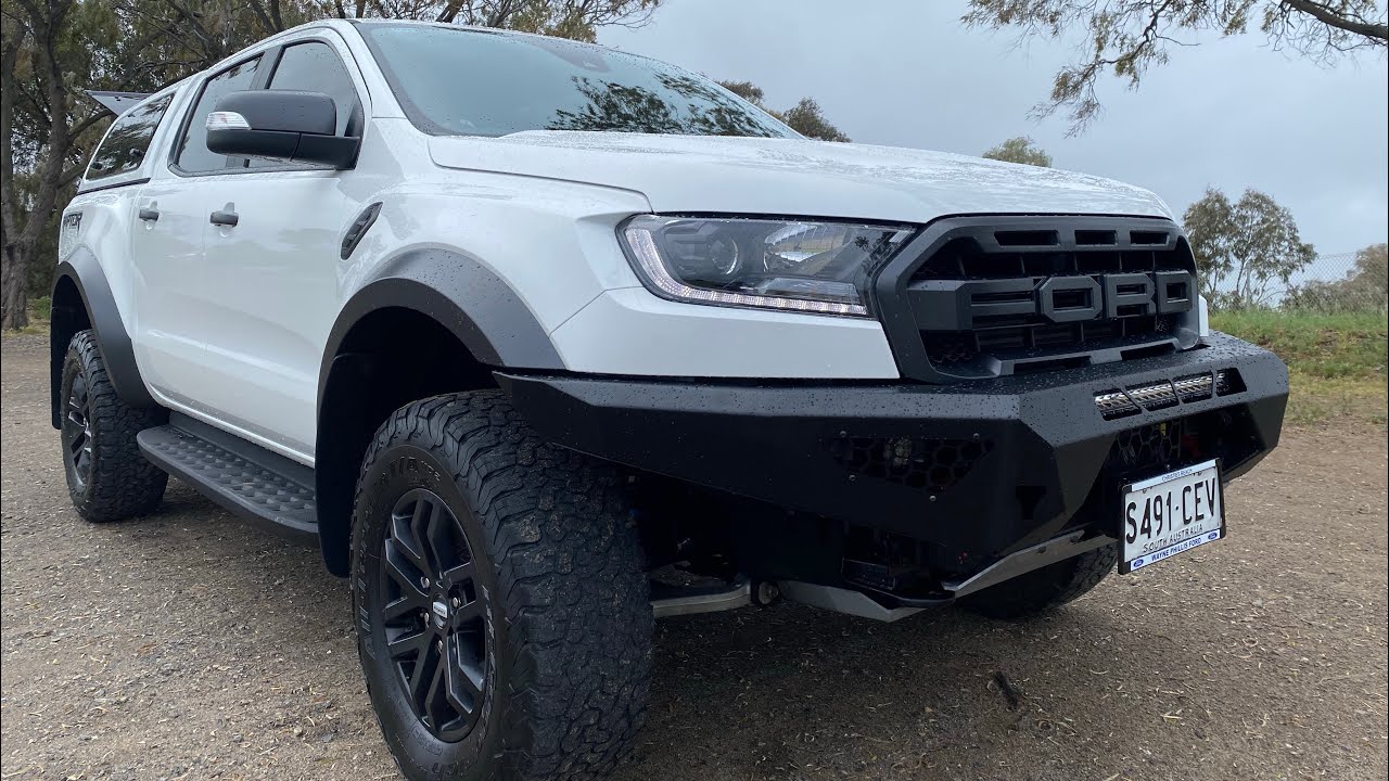 2019 Ford Ranger Raptor - Arctic White - YouTube