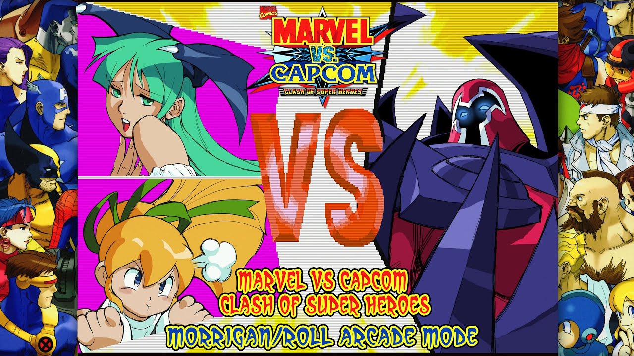 Marvel vs. Capcom: Clash of Super Heroes - Morrigan/Roll (Arcade) - YouTube