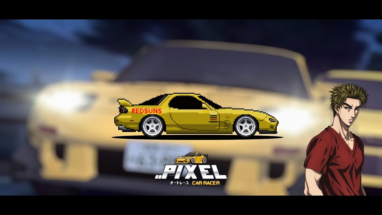 Keisuke Takahashi's Mazda RX-7 Build From Initial D Stage 1 | Pixel Car ...