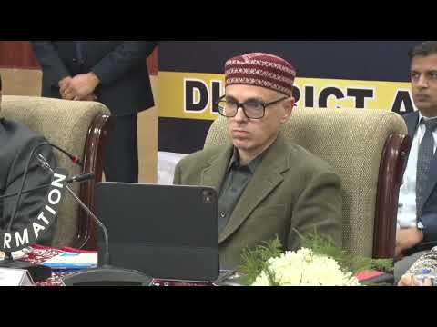 CM Omar Abdullah chaired review meeting of Samba district