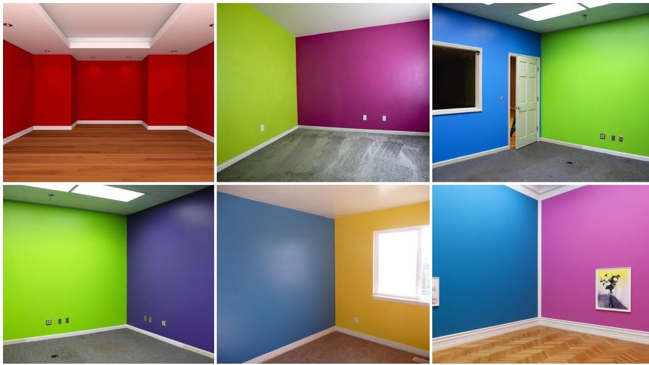 latest 50+ Room colour combination 2025 || Wall painting Design ideas ...