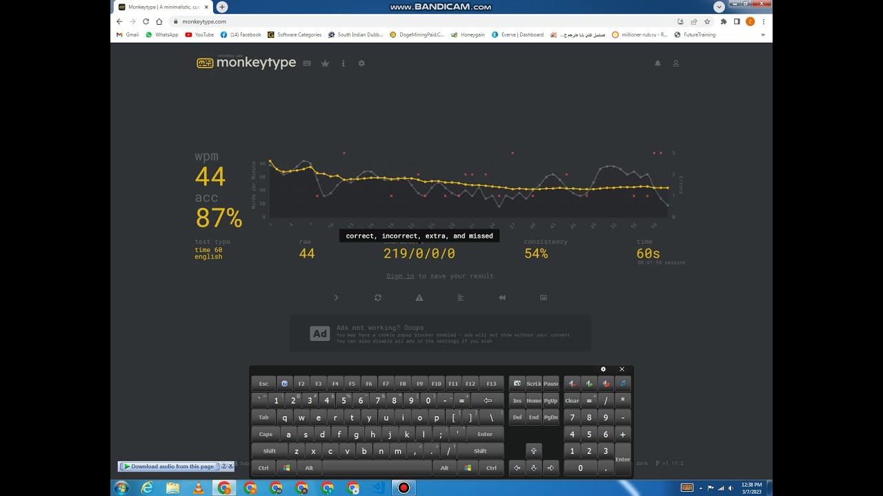 increasing typing speed how ???? - YouTube