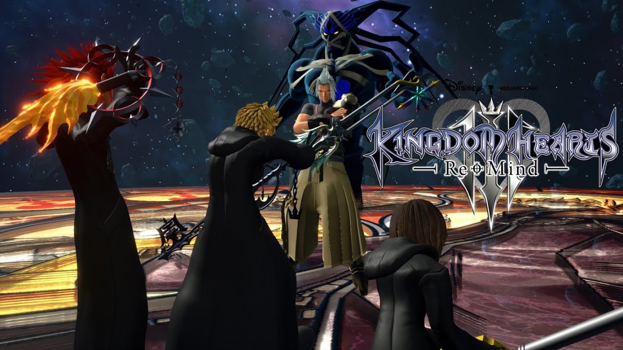 【KH3 Mod】ロクサス、アクセル、シオンvsテラ＝ゼアノート / Roxas, Axel & Xion vs Terra-Xehanort ...