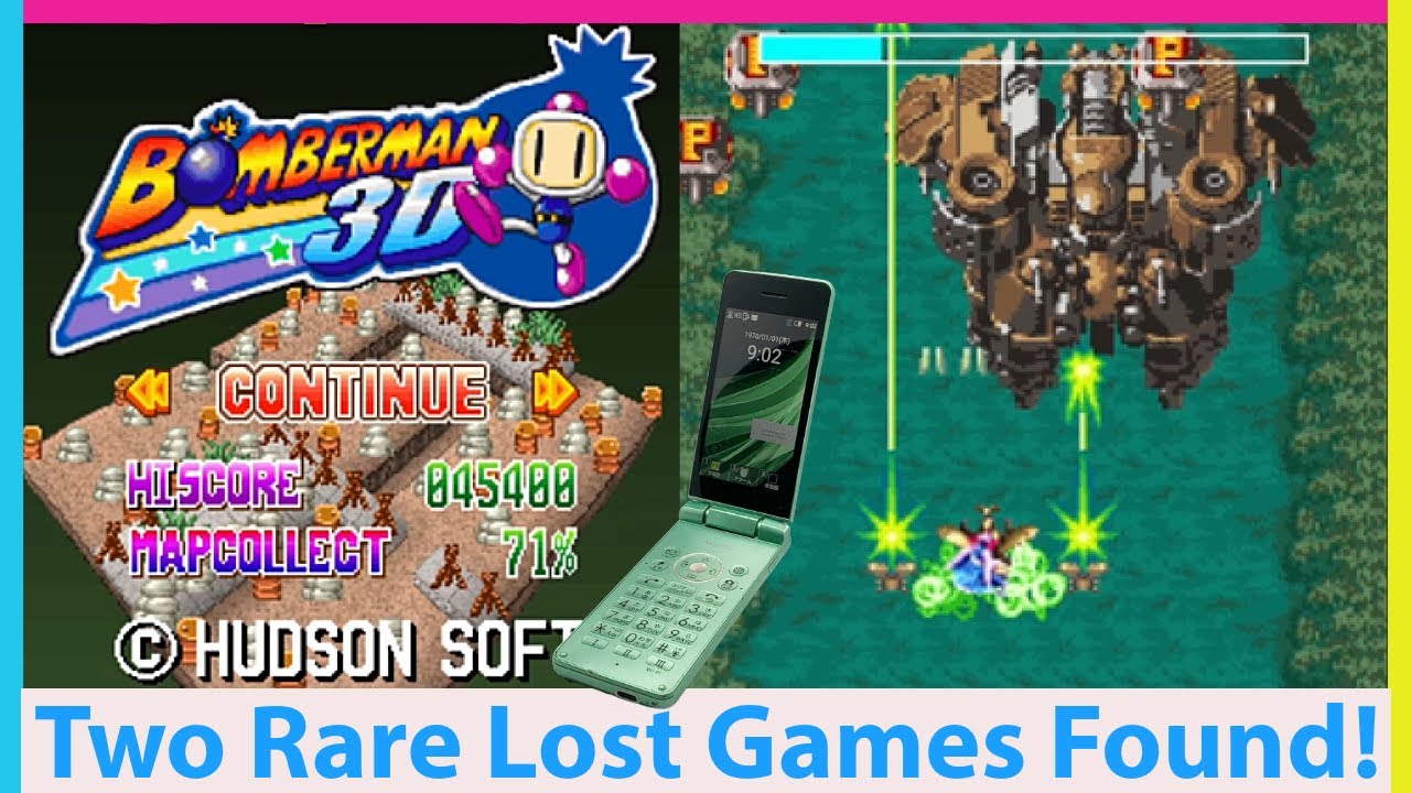 Two Rare Lost Games Preserved and Made Playable! - YouTube