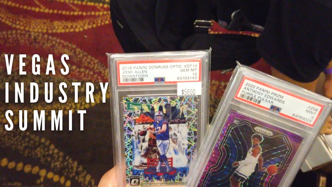 $35K SPORTS CARD TRADE at the Vegas Industry Summit Card Show | Card ...