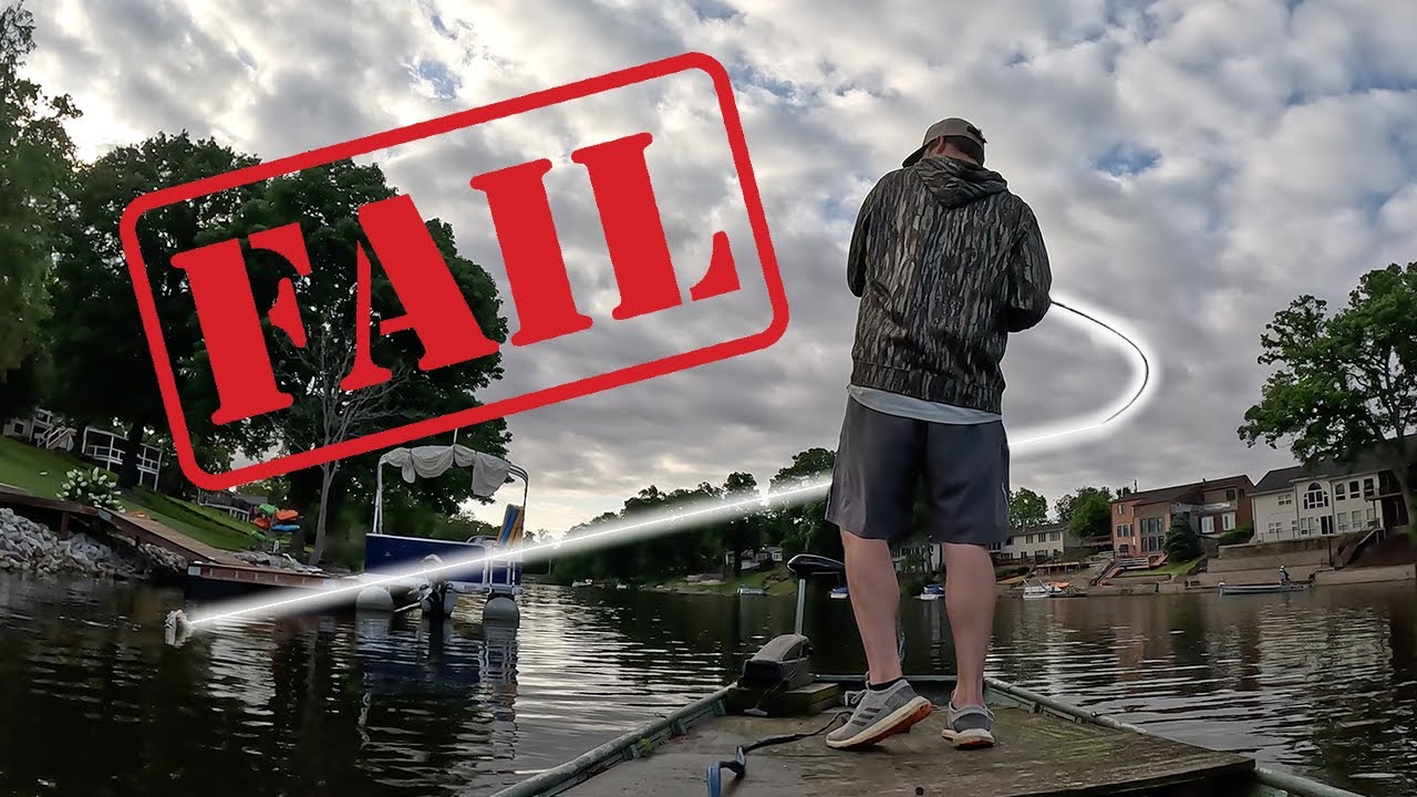 BIG FAIL Bass Fishing! - YouTube