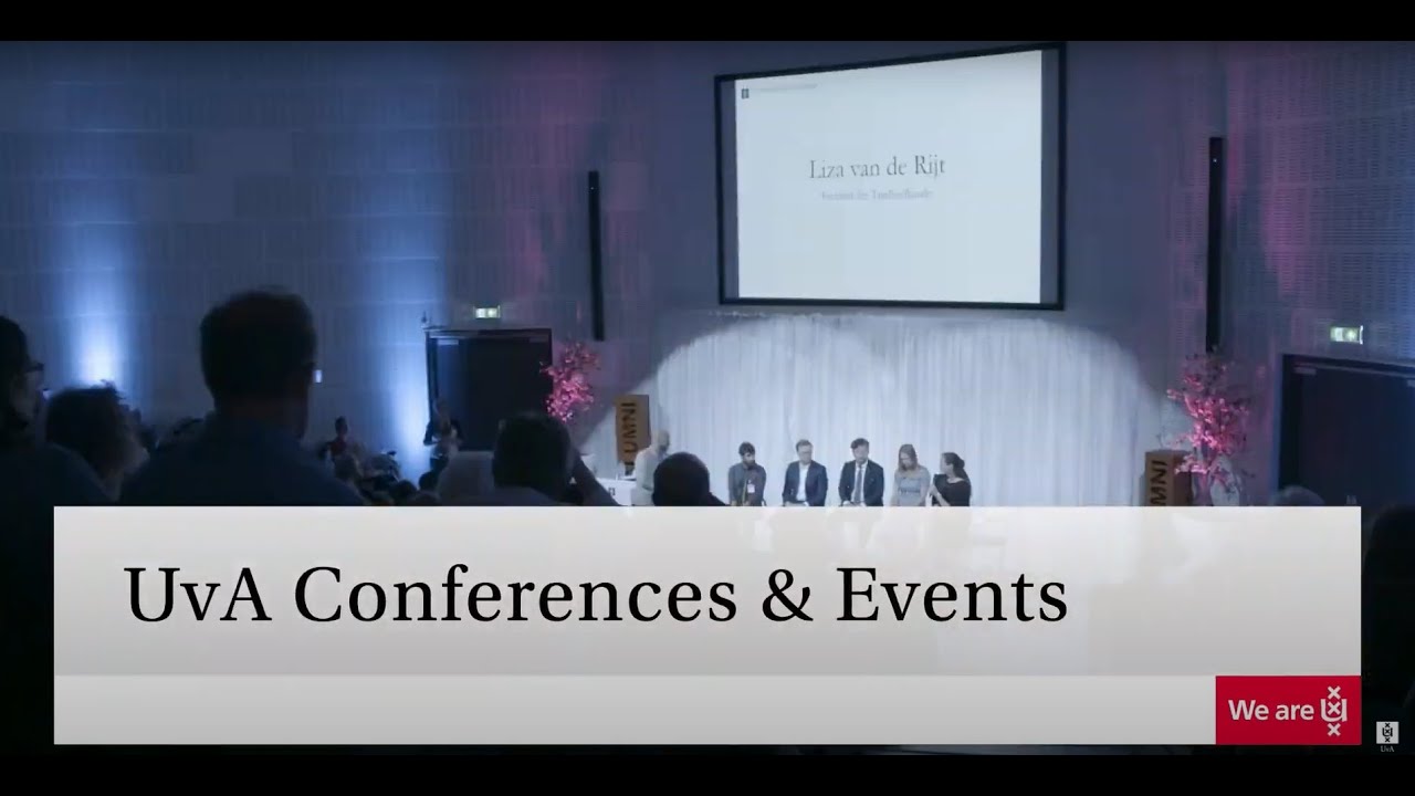 UvA Conferences & Events | University of Amsterdam - YouTube
