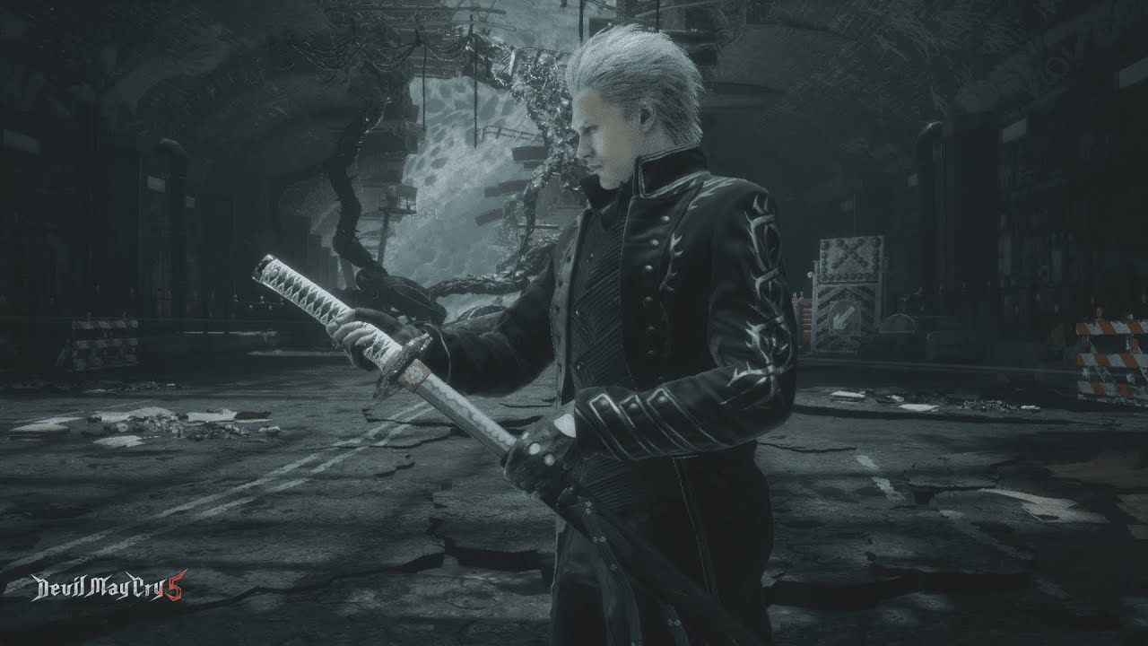 Vergil fighting style showcase 13 - YouTube