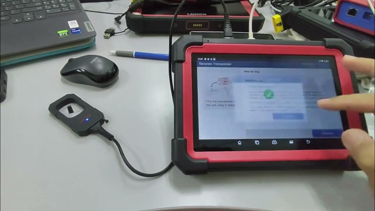 How to use LAUNCH X431 Key Programmer: Function introduction - YouTube