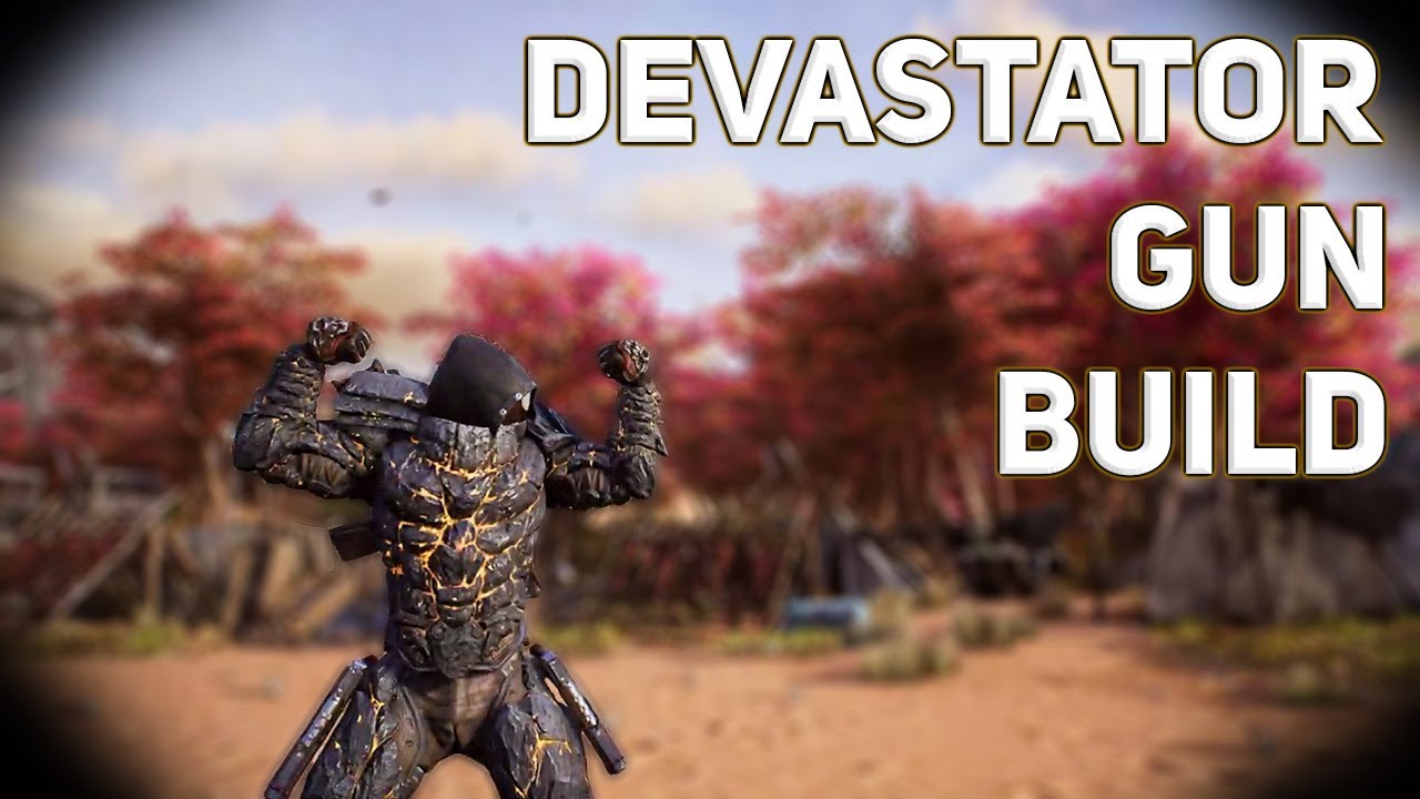 My First Attempt at a Devastator Gun Build | Outriders - YouTube