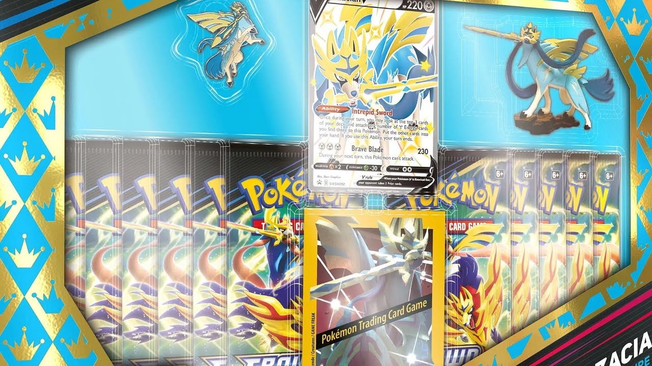 ZACIAN V PREMIUM COLLECTION - YouTube