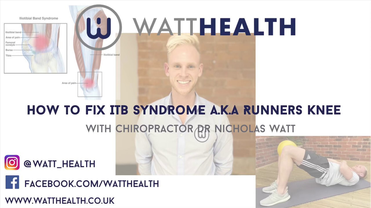 How to Fix IT Band Syndrome or Runners Knee - Exercises for Knee Pain ...
