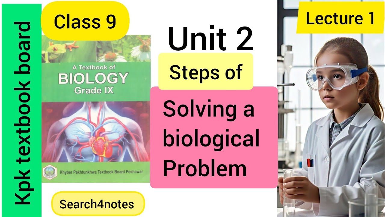 Biological method|Steps| lecture 1|#class9biology #kpktextbook # ...