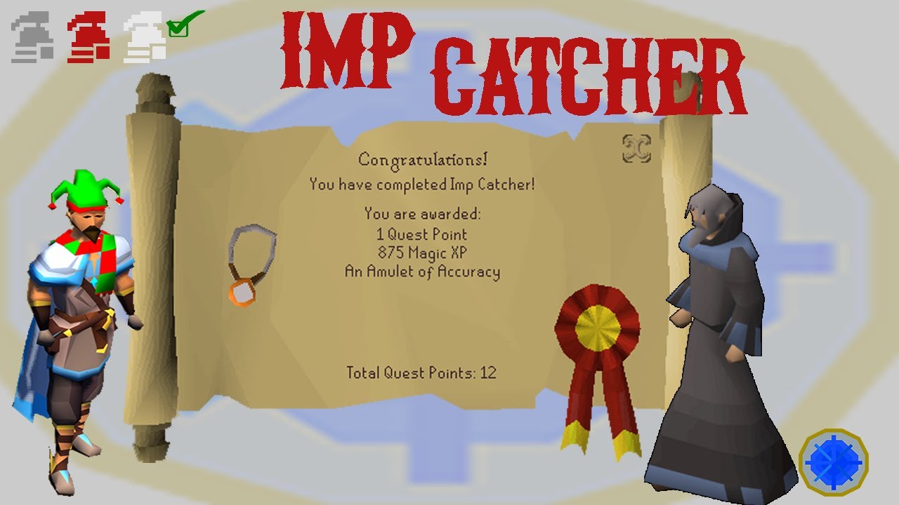 OSRS Imp Catchers Quest Guide | Ironman Approved - YouTube
