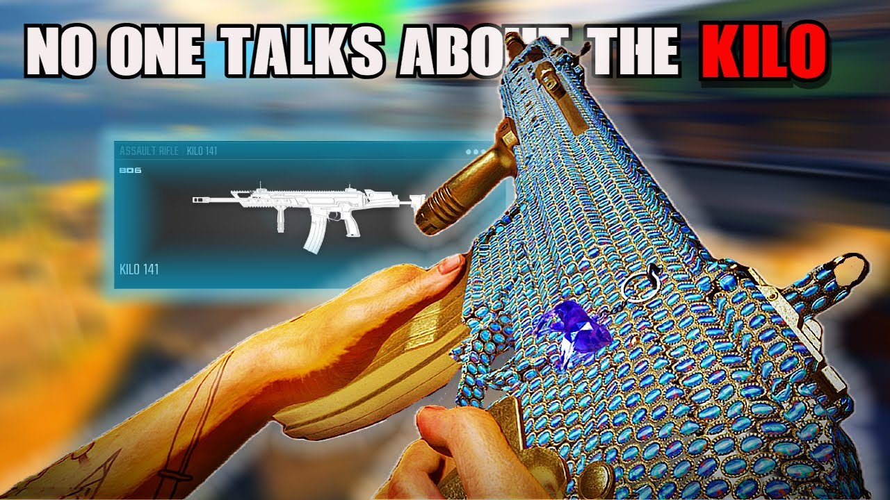 Using the UNDERATED KILO 141 in Warzone and its actually INSANELY GOOD ...