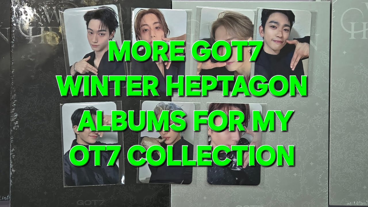 MORE GOT7 ALBUMS FOR MY OT7 COLLECTION WITH ALADIN POBS - YouTube