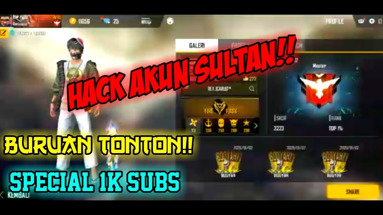Buruan Tonton!! Hack Akun Sultan!!! - YouTube