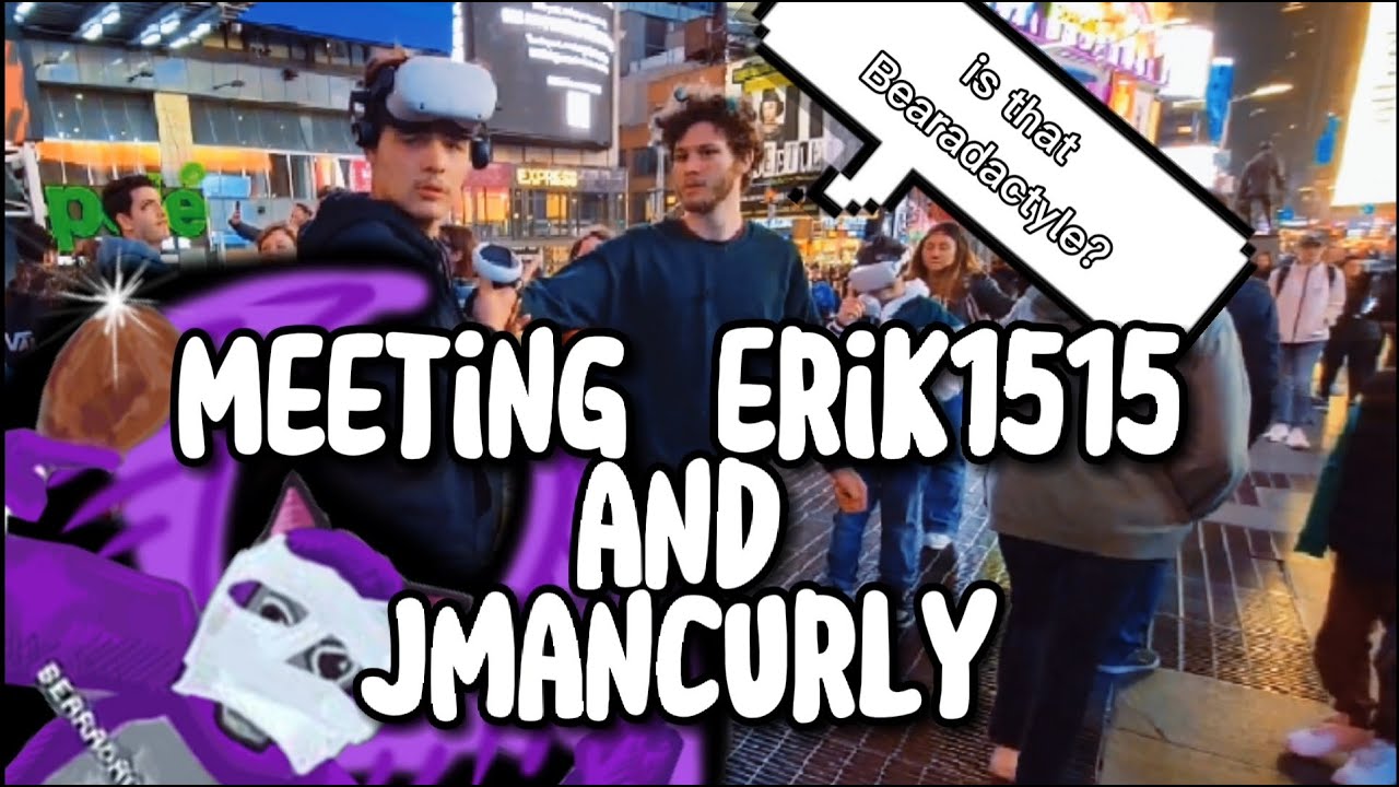I met Jman and Erik1515!!! - YouTube