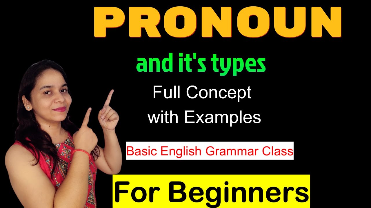 What is pronoun | Types of Pronouns | Pronouns examples | Basic English ...