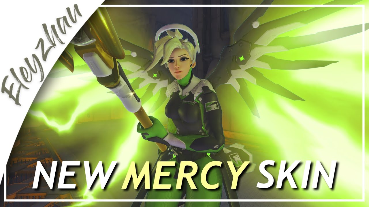Using the NEW Mercy skin in Season 25! - Mercy Season 25 (Overwatch ...