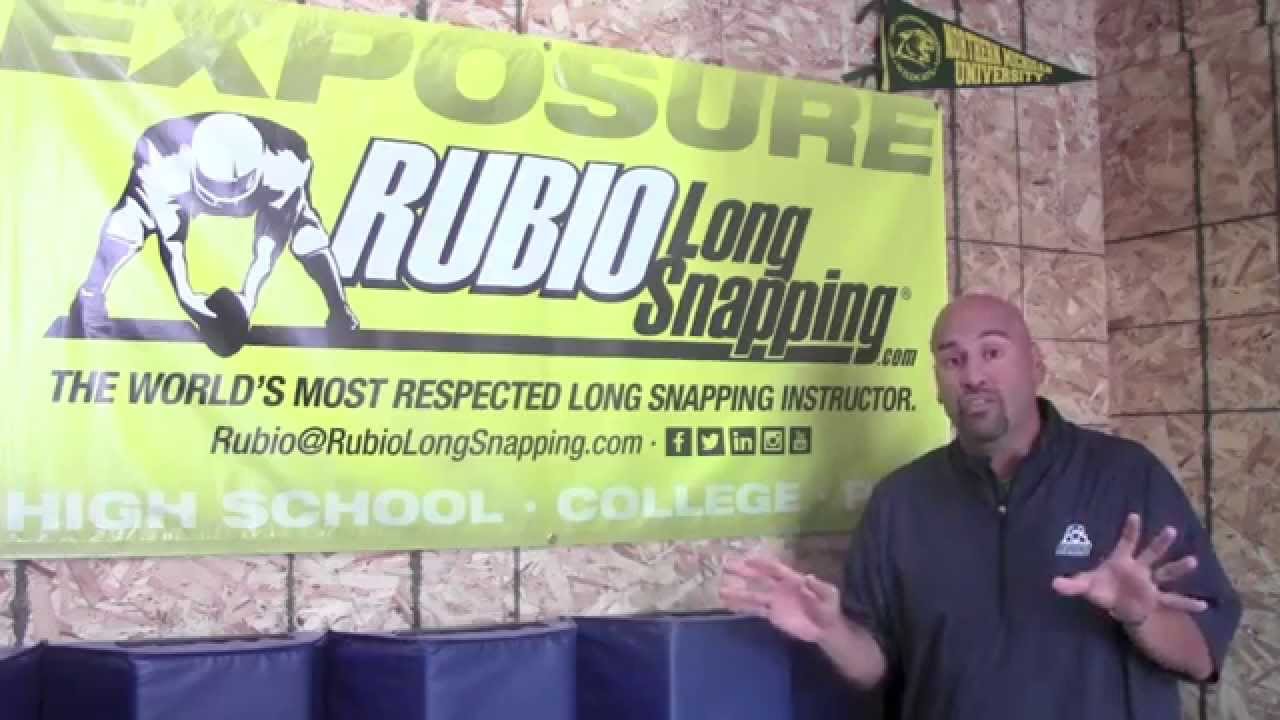 Rubio Long Snapping on Unofficial Recruiting Trips - YouTube