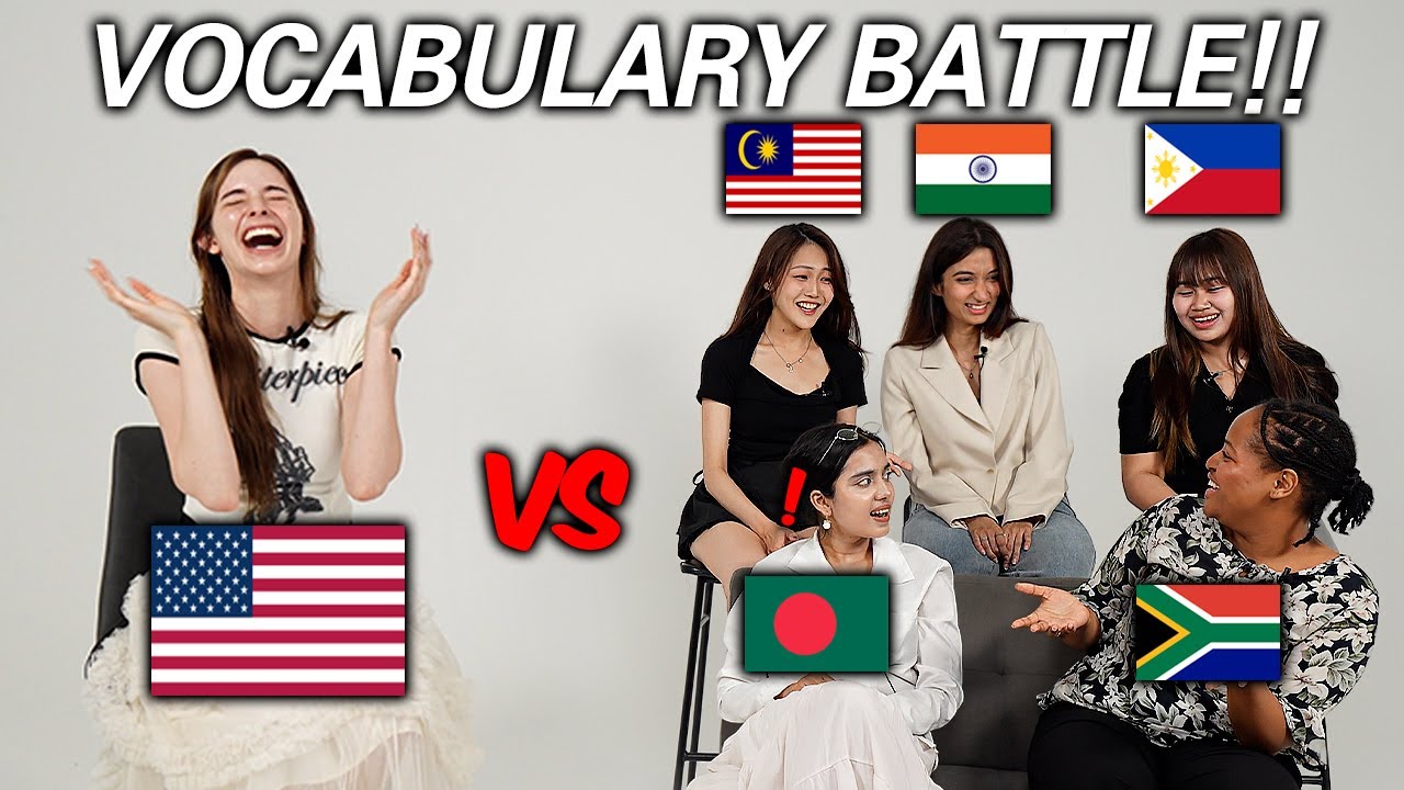 English Differences Between 6 English Speaking Country!! l ...