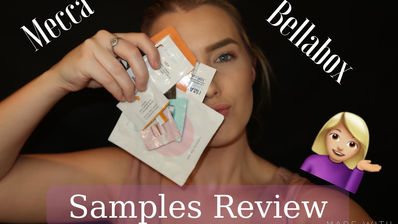 Mecca & BellaBox Sample Reviews - Hourglass, Mint Skin & More!! - YouTube