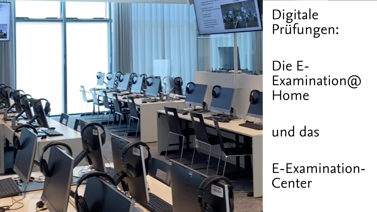 Digitale Prüfungen: Die E-Examination@Home und das E-Examination-Center ...