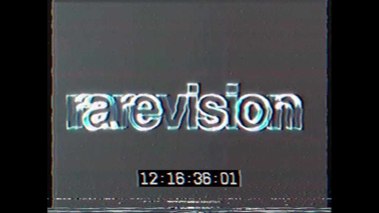Rarevision Retro Logo on a VHS - YouTube