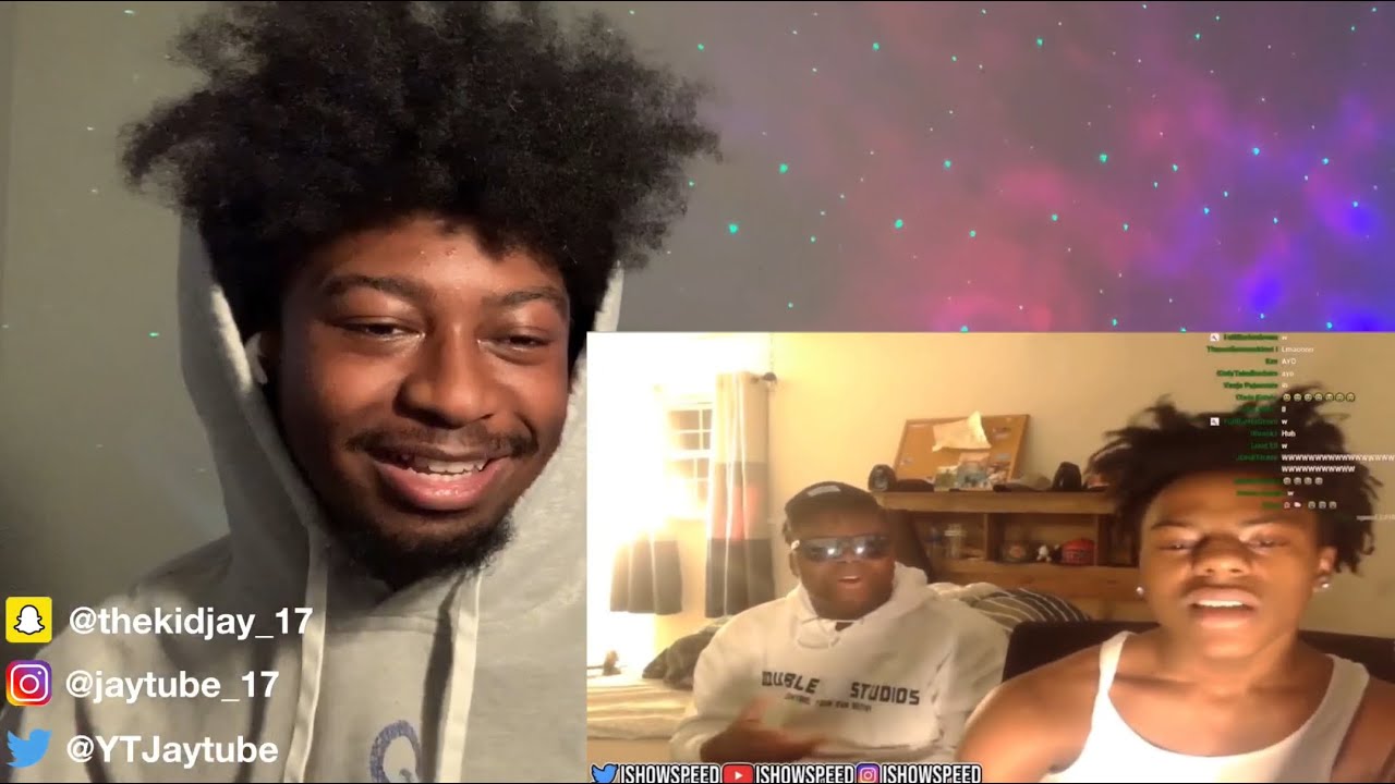 Cuffem you gotta explain that bar yo…. | IShowSpeed & Cuffem freestyle ...