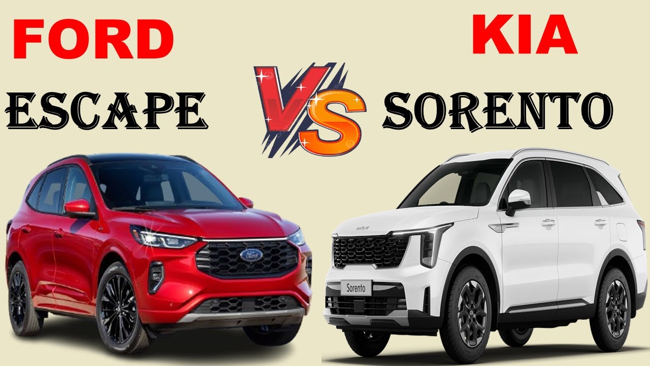 ALL NEW Ford ESCAPE Vs ALL NEW Kia SORENTO | Which one is better ...