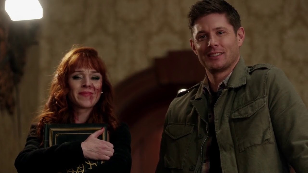 Supernatural 12x11 Rowena helps Dean to get his memory back. - YouTube
