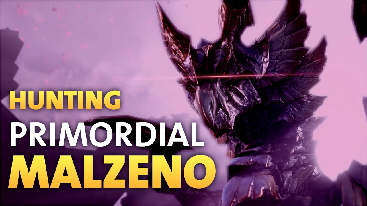 Monster Hunter Rise Sunbreak | Hunting Primordial Malzeno | First ...