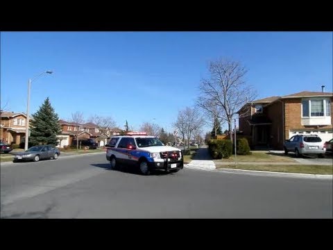 Peel Rapid Response Unit Responding - YouTube