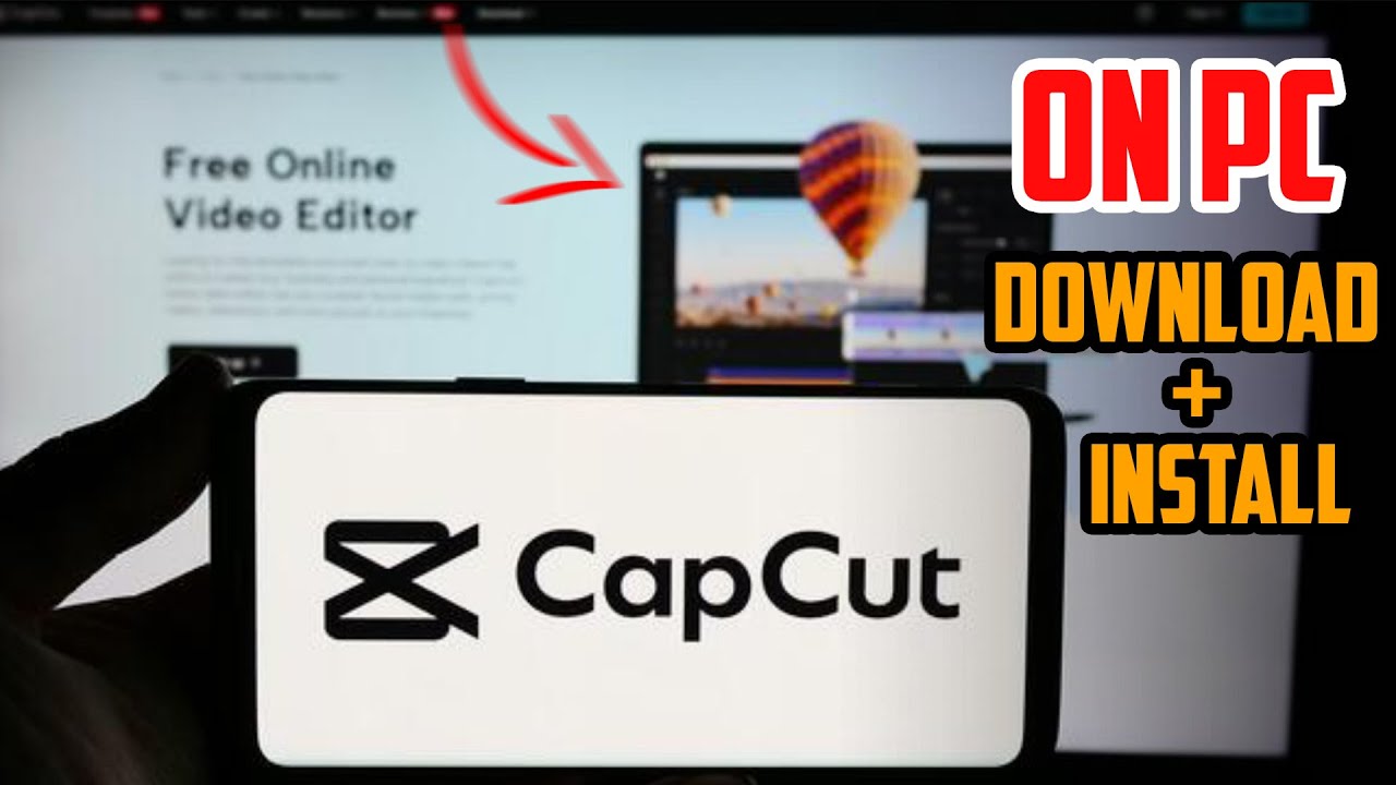 How to Download & Install CapCut On PC || Free Video Editing Software ...
