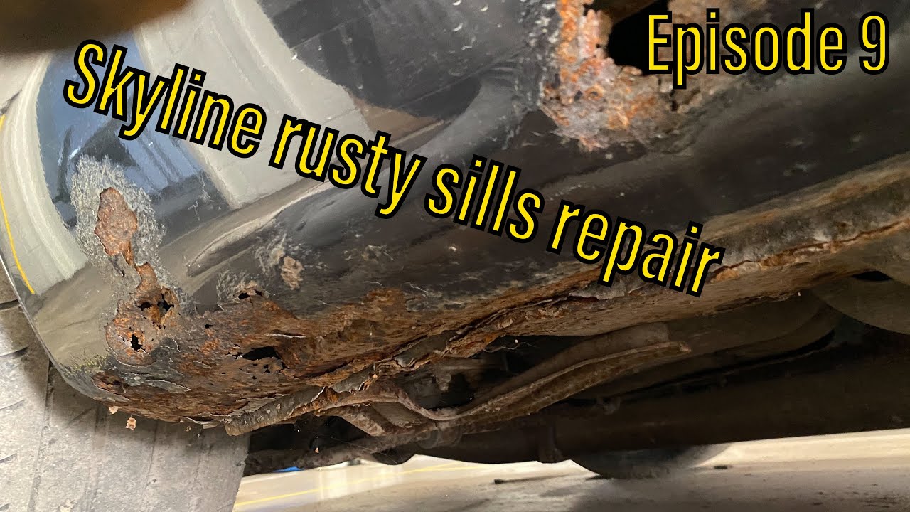 R33 Skyline Project rusty sills, arches & strut tops repaired (2021 ...