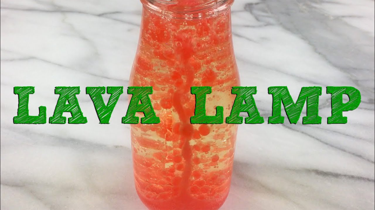 Easy DIY Lava Lamp Science Experiment for Kids! - YouTube