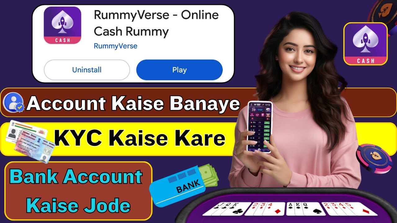 Rummyverse Account kaise banaye | Rummy verse Kyc Kaise Kare | Rummy ...