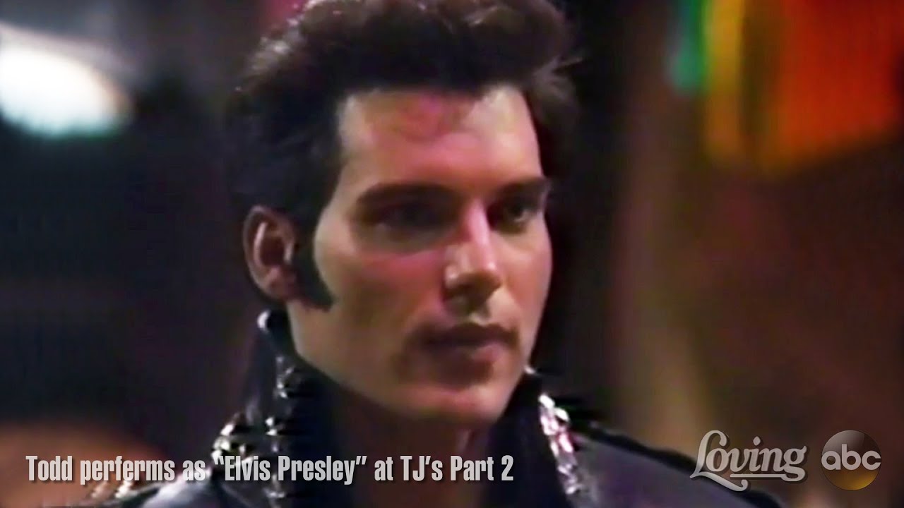 "Elvis Presley" and Abril at Club TJ's - Loving Soap Opera - Todd ...