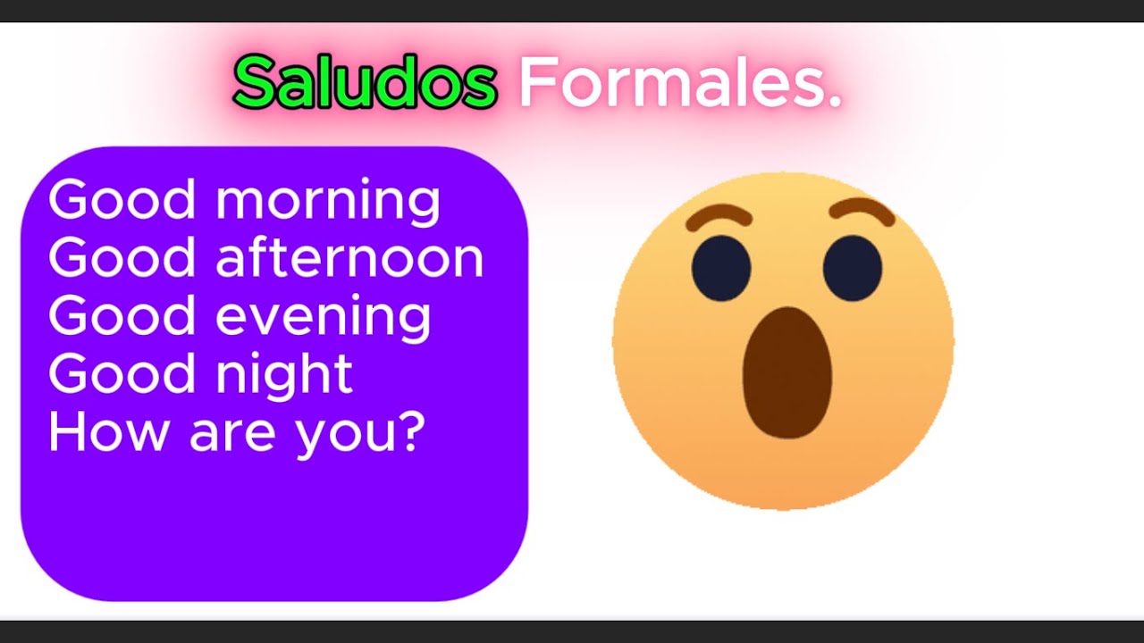 Saludos y Presentaciones (Greetings and Introductions) 039 - YouTube