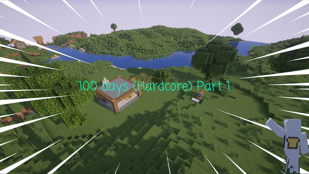 100 Days (Hardcore) Part 1 of 4 | Minecraft - YouTube