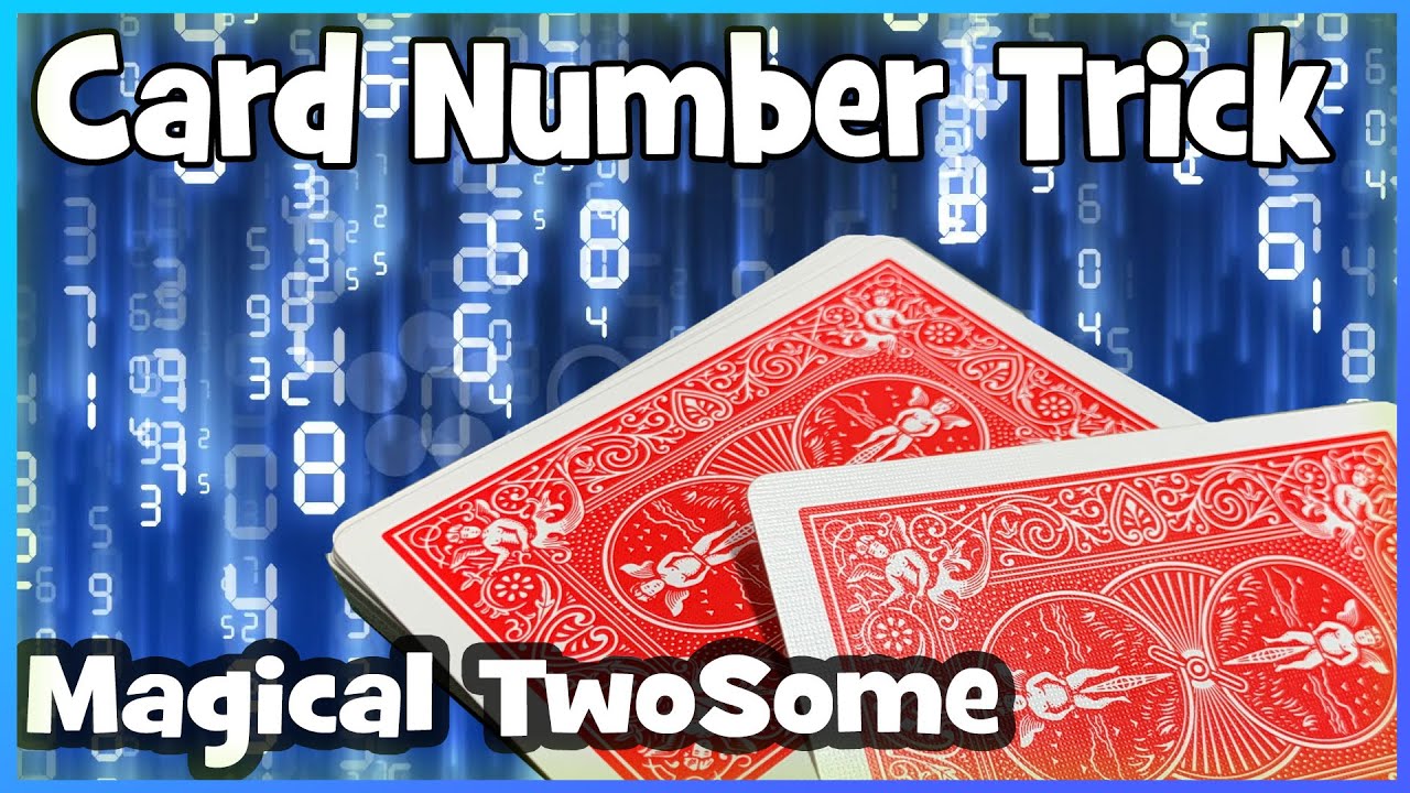 Card Number Match Trick - Easy to Learn Magic - Close up Twosome Magic ...