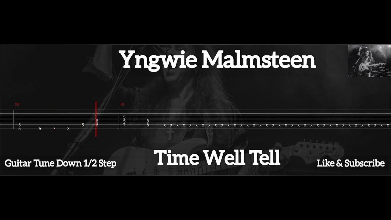Yngwie Malmsteen - Time Will Tell ( Tab Guitar ) - YouTube