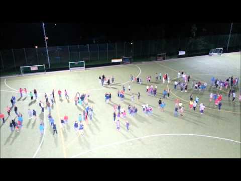 Flashmob unserer Sommercamps 2012 im KiEZ Ferienpark Feuerkuppe