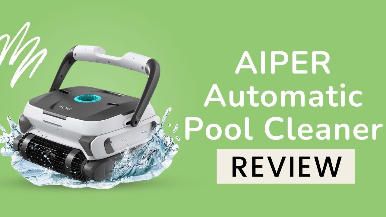 AIPER Automatic Pool Cleaner Review - YouTube