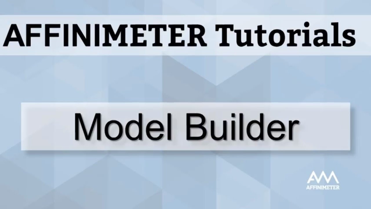 Model Builder tutorial-English subtitle - YouTube